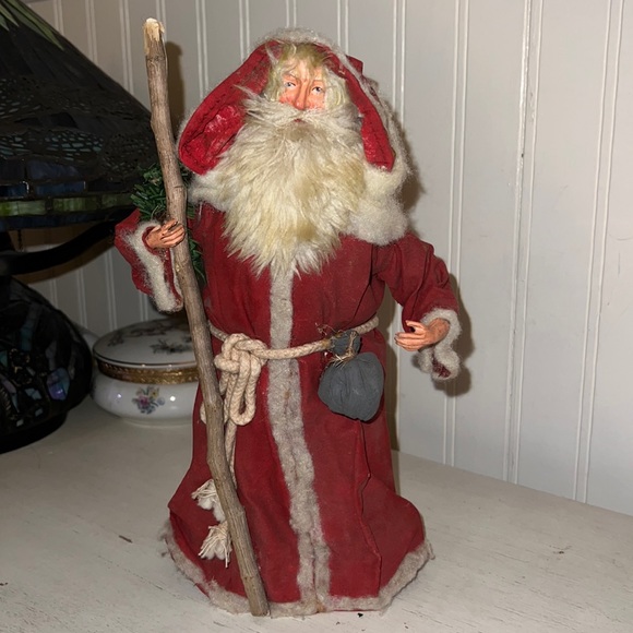 Hand Crafted | Holiday | Vintage Paper Mache Hand Painted Christmas ...